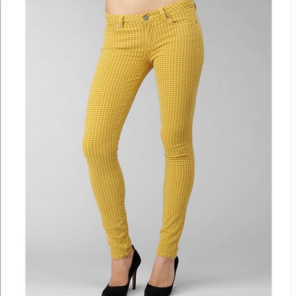 PAIGE | Jeans | Paige Verdugo Ultra Skinny Houndstooth Print Jeans In ...